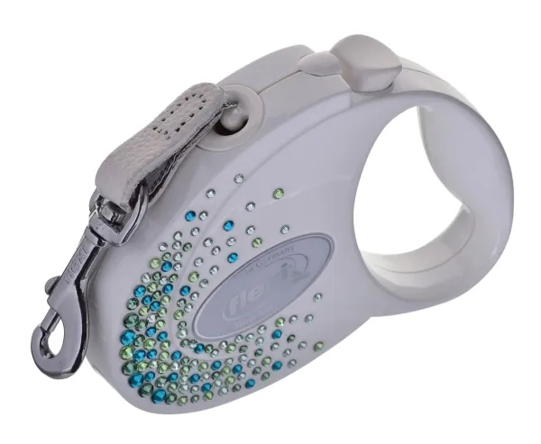 FLEXI Glam Splash Leaf M Klebeband 5m weiß :: Hund :: Hundebänder und ...