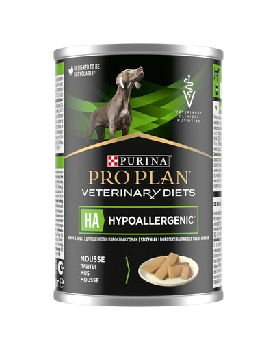 PURINA PRO PLAN Veterinary Diets Canine Hypoallergenic mousse 400 g ...
